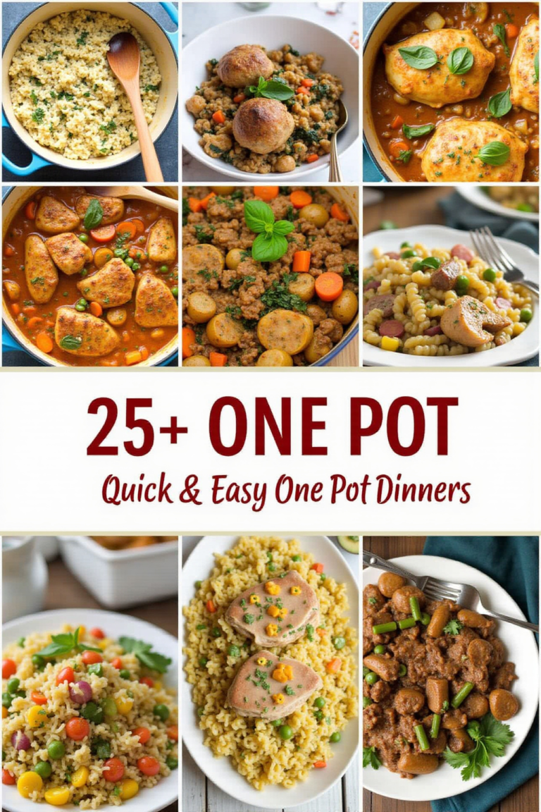 Effortless Weeknight Dinners: 25+ Quick & Easy One Pot (or One Pan ...